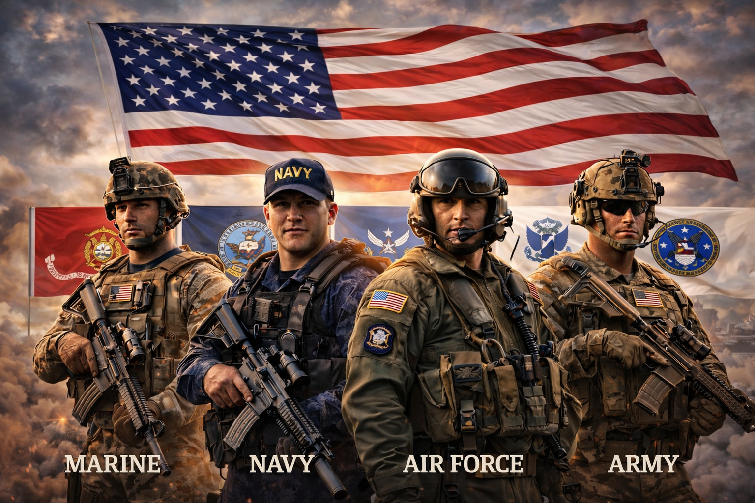 Military – Kick Ass Flags