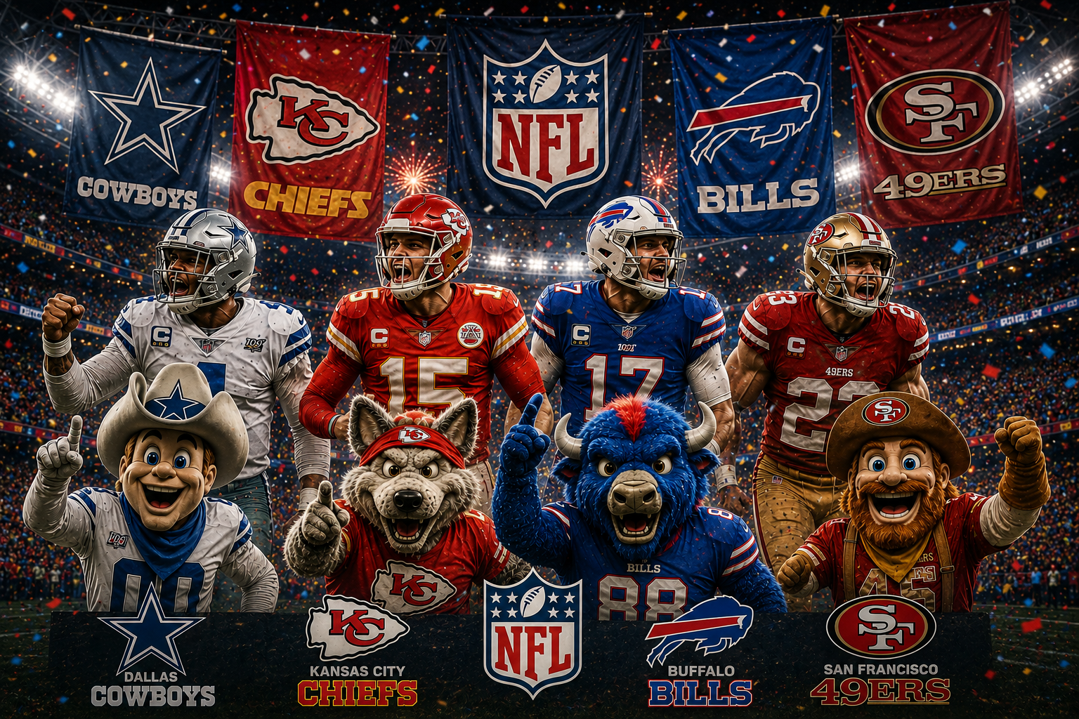 NFL Flags – Kick Ass Flags