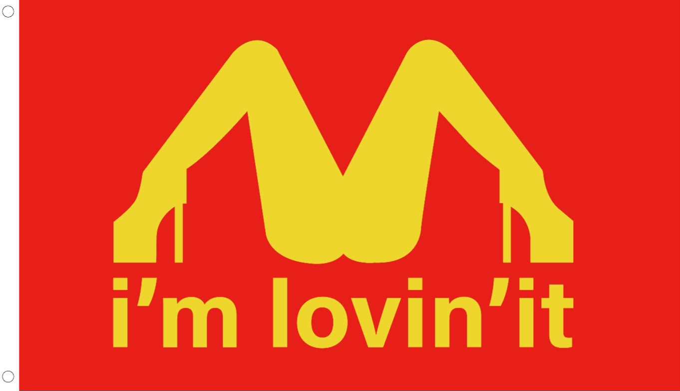 McDonalds I'm Lovin 'it – Kick Ass Flags