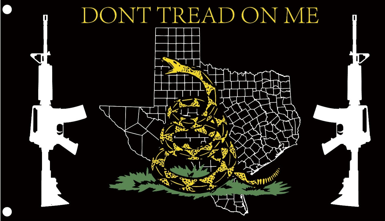 Texas Don't Tread on Me – Kick Ass Flags